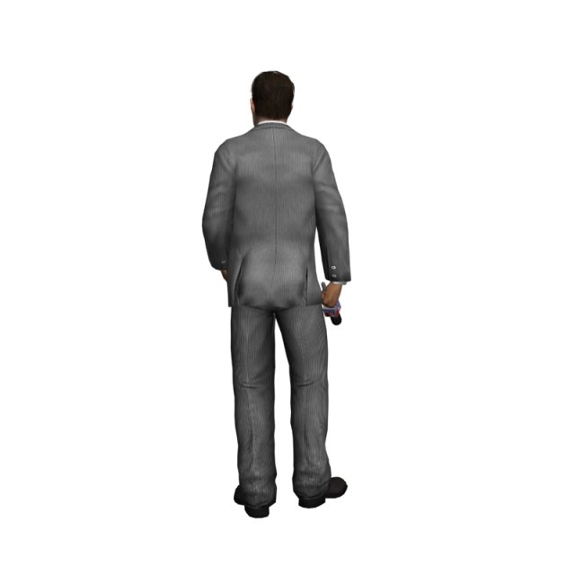 reporter 3D Model in Man 3DExport