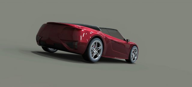 concept car 3D Model in Concept 3DExport