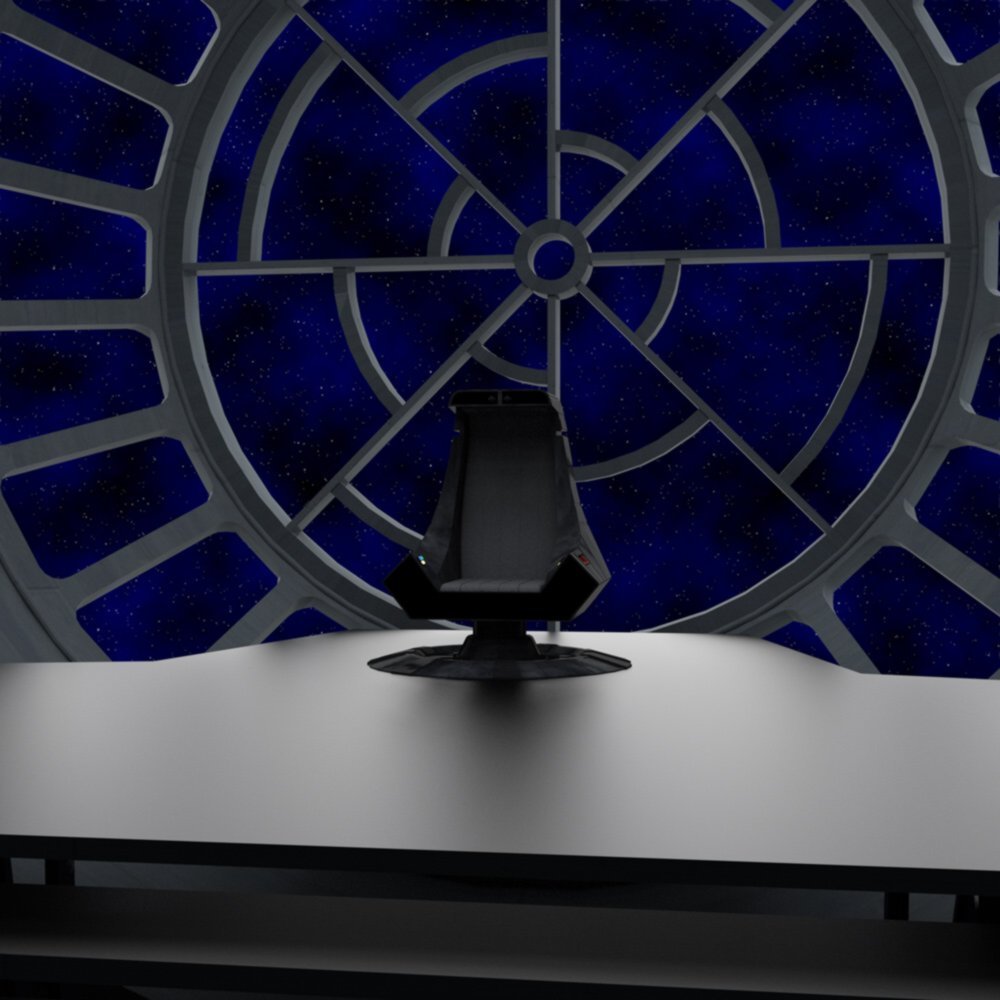 Death Star Throne Room Window