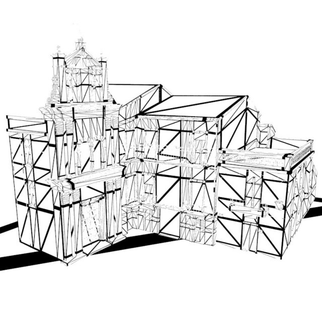 italian piazza 3D Model in Cityscapes 3DExport