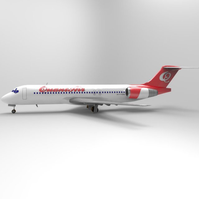 airliner 717 3D Model in Commercial 3DExport
