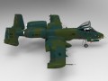 a10 thunderbolt 3D Models in Fighter 3DExport