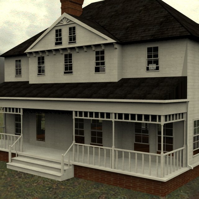 victorian house 3D Model in Buildings 3DExport