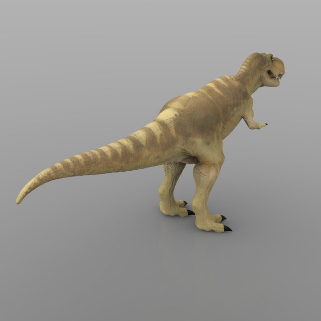 tyrannosaurus rex 3D Model in Dinosaur 3DExport