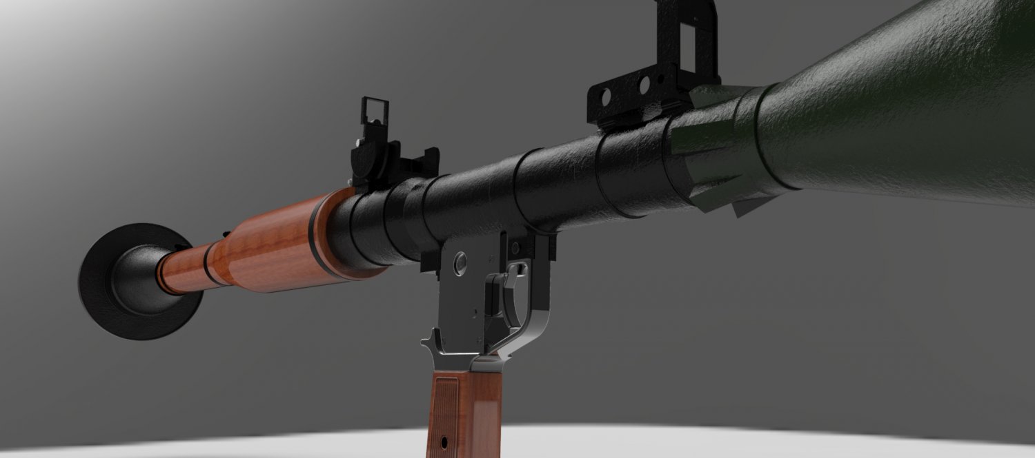 rpg 7v 3D Models in Projectiles 3DExport