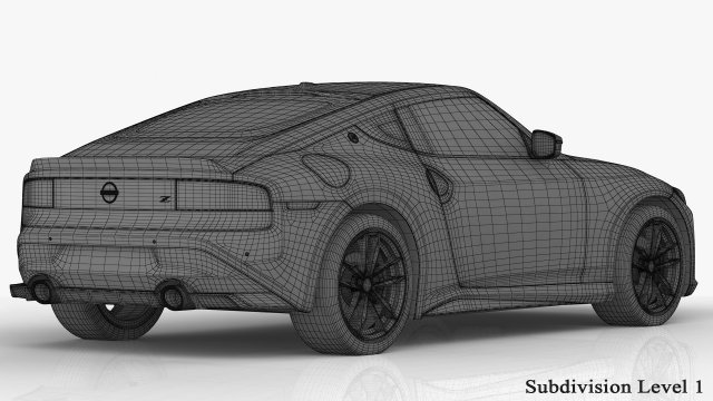 Nissan Z 2023 3D Model in Sport Cars 3DExport