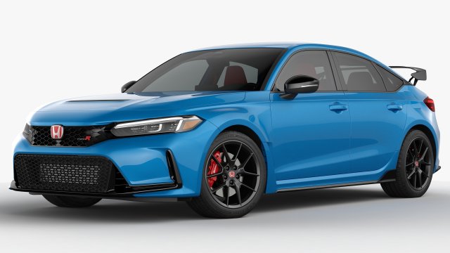 Honda Civic Type R 2023 3D Model in Sport Cars 3DExport