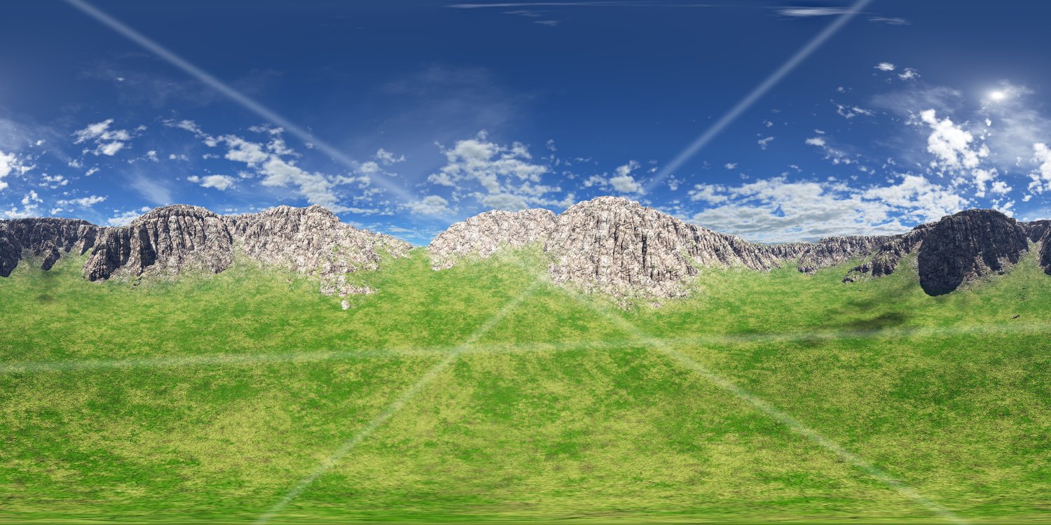 skybox valley hills CG Textures in Skies 360 3DExport