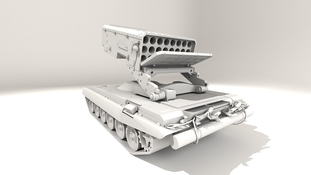 TOS SYSTEM 3D Model in Artillery 3DExport