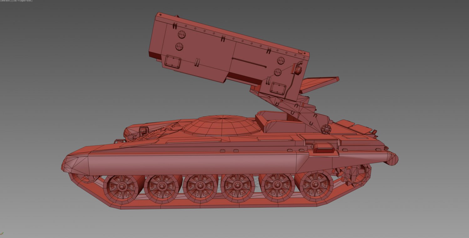 TOS SYSTEM 3D Model in Artillery 3DExport