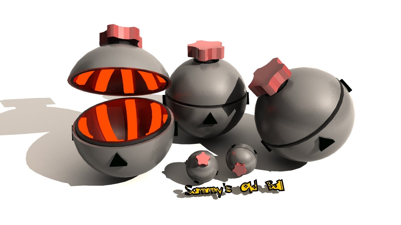 pokeball sammys old ball 3D Model in Other 3DExport