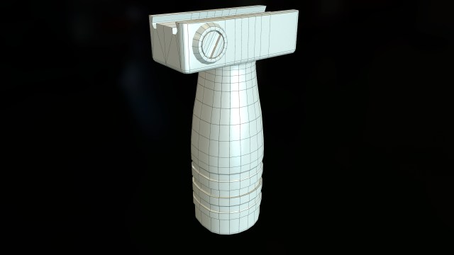 automatic machine kriss vector 3D Model in Submachine Guns 3DExport