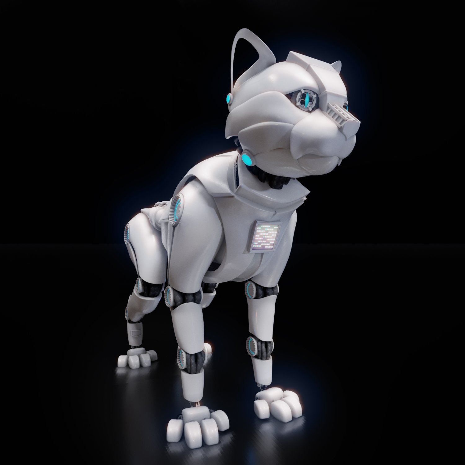 robocat 3D Models in Robot 3DExport