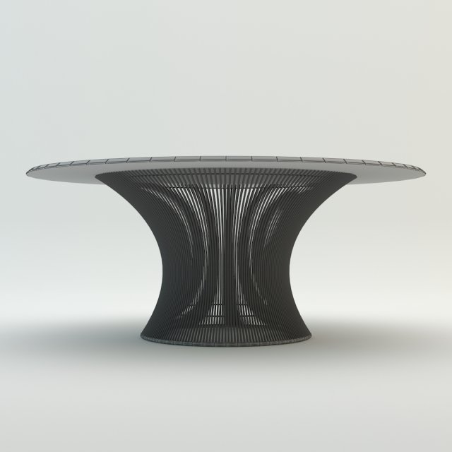 platner coffee table Free 3D Model in Table 3DExport