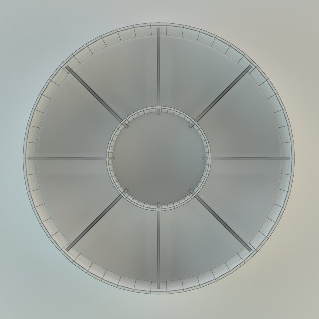 circular bookshelf 3D Model in Shelving 3DExport