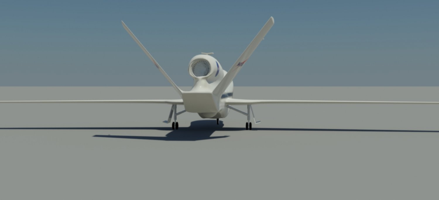 Global Hawk 3D Model in Other 3DExport