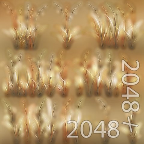 grass patch textures 3D Model in Small Plants 3DExport