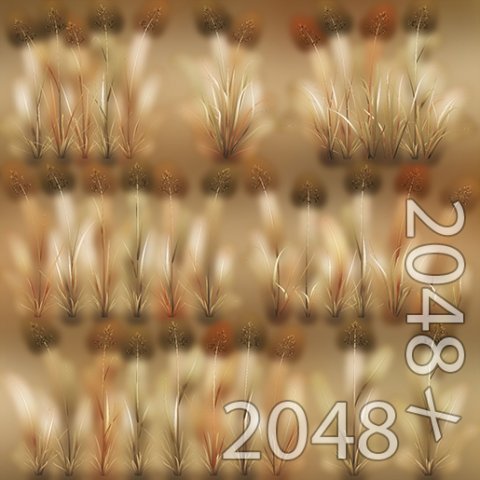 grass patch textures 3D Model in Small Plants 3DExport