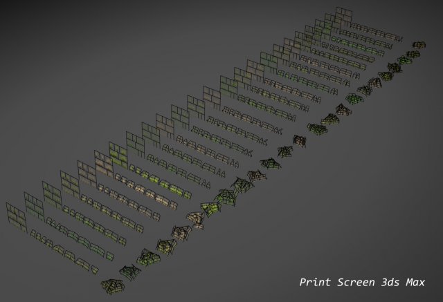 grass patch textures 3D Model in Small Plants 3DExport