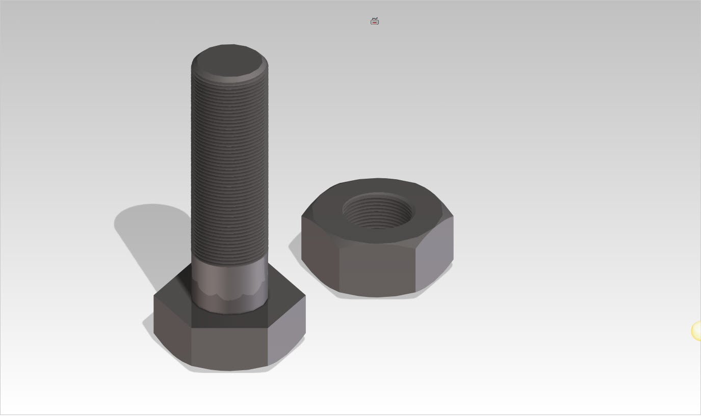 Hex Head Bolt 外六角螺絲 M10 3D CAD Model Library, 57% OFF