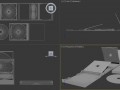 disc case 3D Models in Computer 3DExport