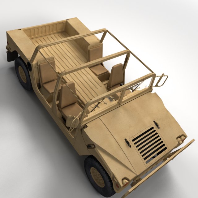 Hmmwv military humvee 3D Model in Combat 3DExport