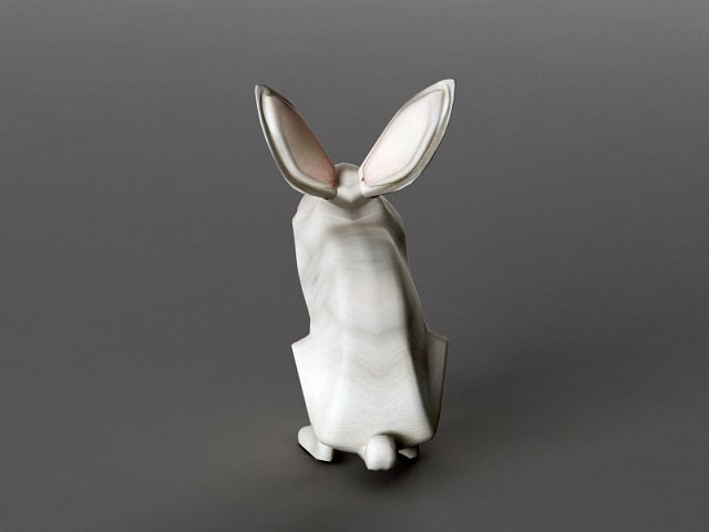 rabbit rigid 3D Model in Other 3DExport