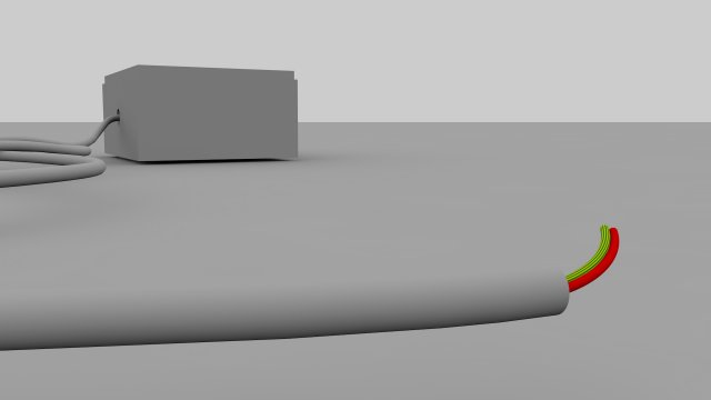 electricity connection 3D Model in Parts 3DExport