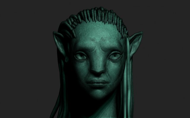 avatar 3D Model in Fantasy 3DExport