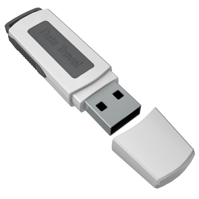 flash drive 3D Model in Computer 3DExport