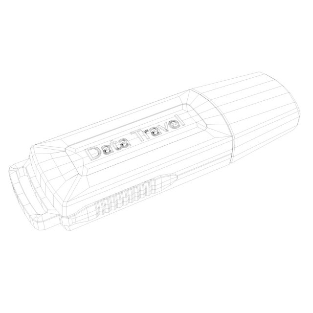 flash drive 3D Model in Computer 3DExport