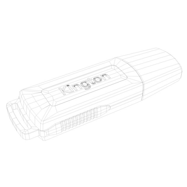 flash drive 3D Model in Computer 3DExport