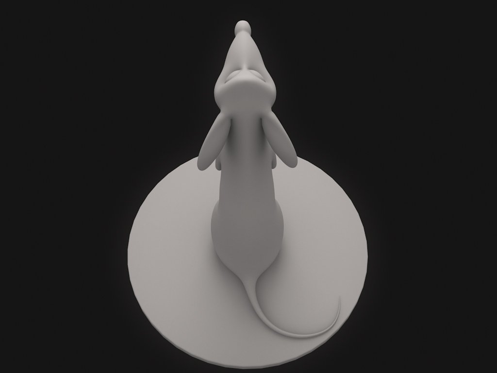 Mouse 3D Model in Other 3DExport