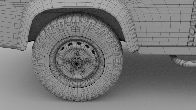 land rover defender 90 hard top rev 3D Model in SUV 3DExport