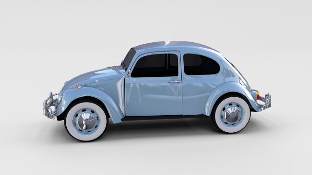 vw beetle rev 3D Model in Sport Cars 3DExport