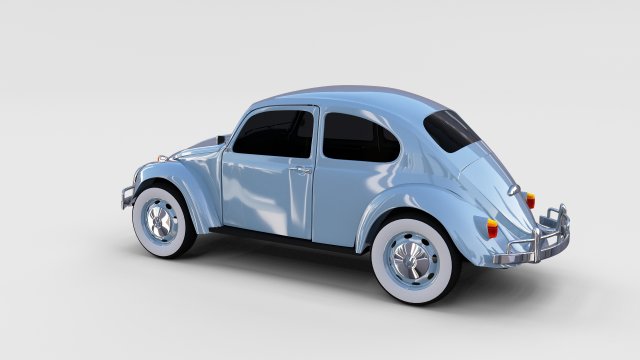 vw beetle rev 3D Model in Sport Cars 3DExport