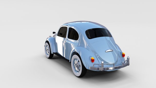 vw beetle rev 3D Model in Sport Cars 3DExport