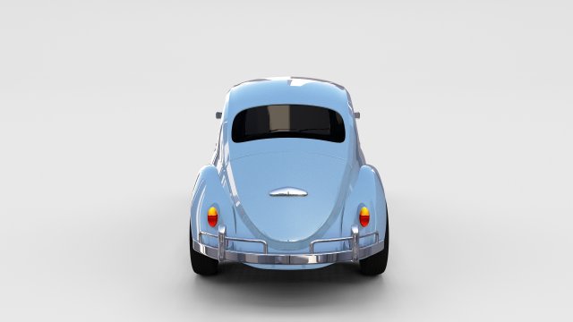 vw beetle rev 3D Model in Sport Cars 3DExport