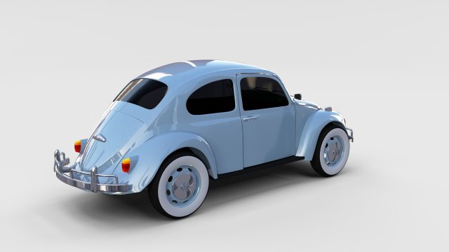 vw beetle rev 3D Model in Sport Cars 3DExport