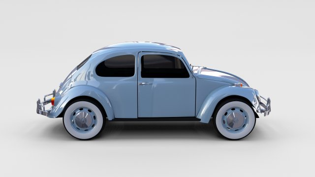 vw beetle rev 3D Model in Sport Cars 3DExport