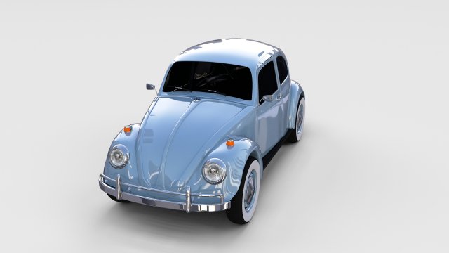 vw beetle rev 3D Model in Sport Cars 3DExport
