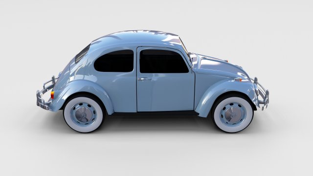 vw beetle rev 3D Model in Sport Cars 3DExport