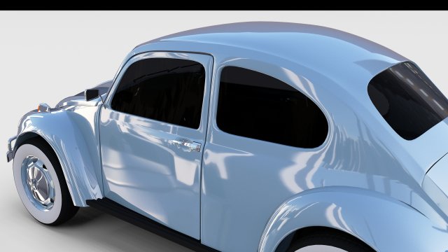 vw beetle rev 3D Model in Sport Cars 3DExport