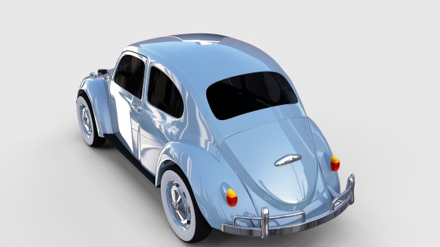 vw beetle rev 3D Model in Sport Cars 3DExport