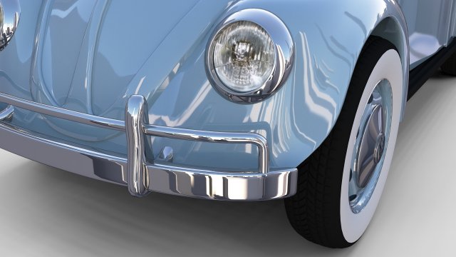 vw beetle rev 3D Model in Sport Cars 3DExport