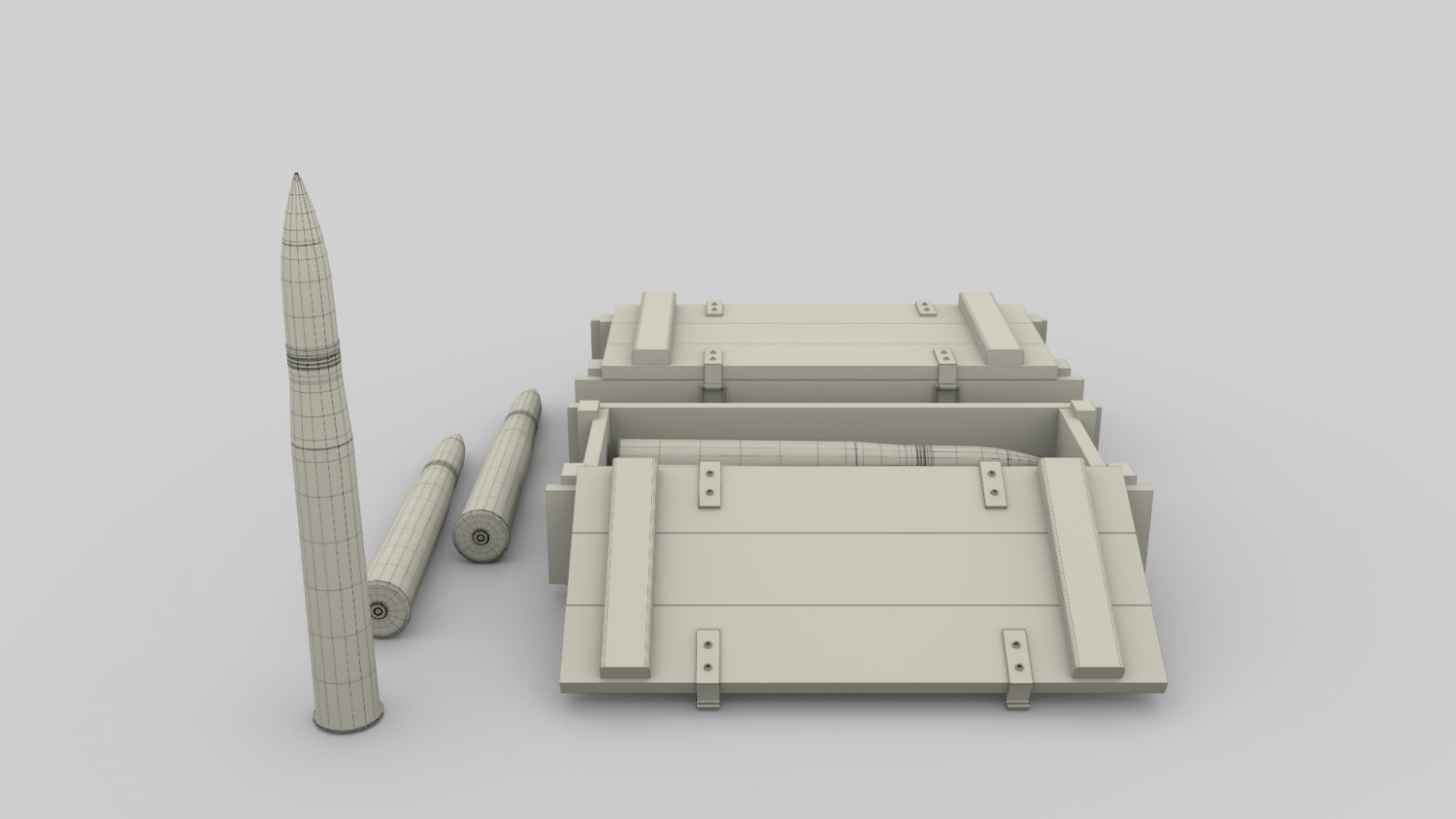 german 88mm shell 3D Models in Tank 3DExport