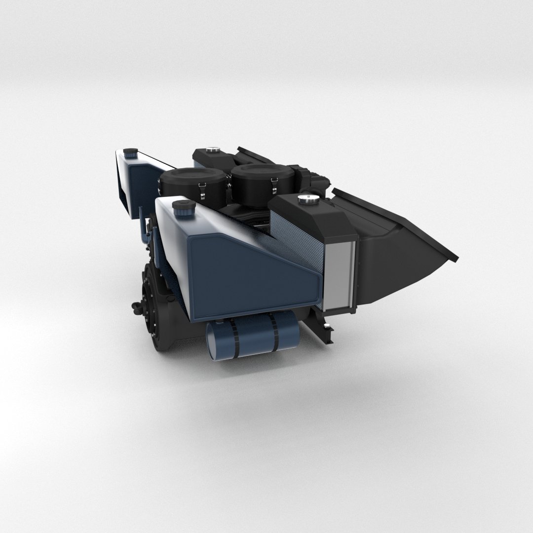 Maybach HL230 Engine Full Panzer Tiger Unit 3D Model in Parts 3DExport