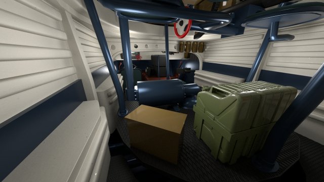 panzer tiger tank early with interior 3D Model in Tank 3DExport