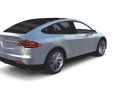 tesla model x silver with interior 3D Model in Limousine 3DExport