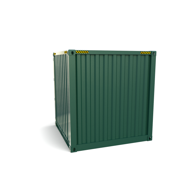 8ft shipping container 3D Model in Shipping Containers 3DExport